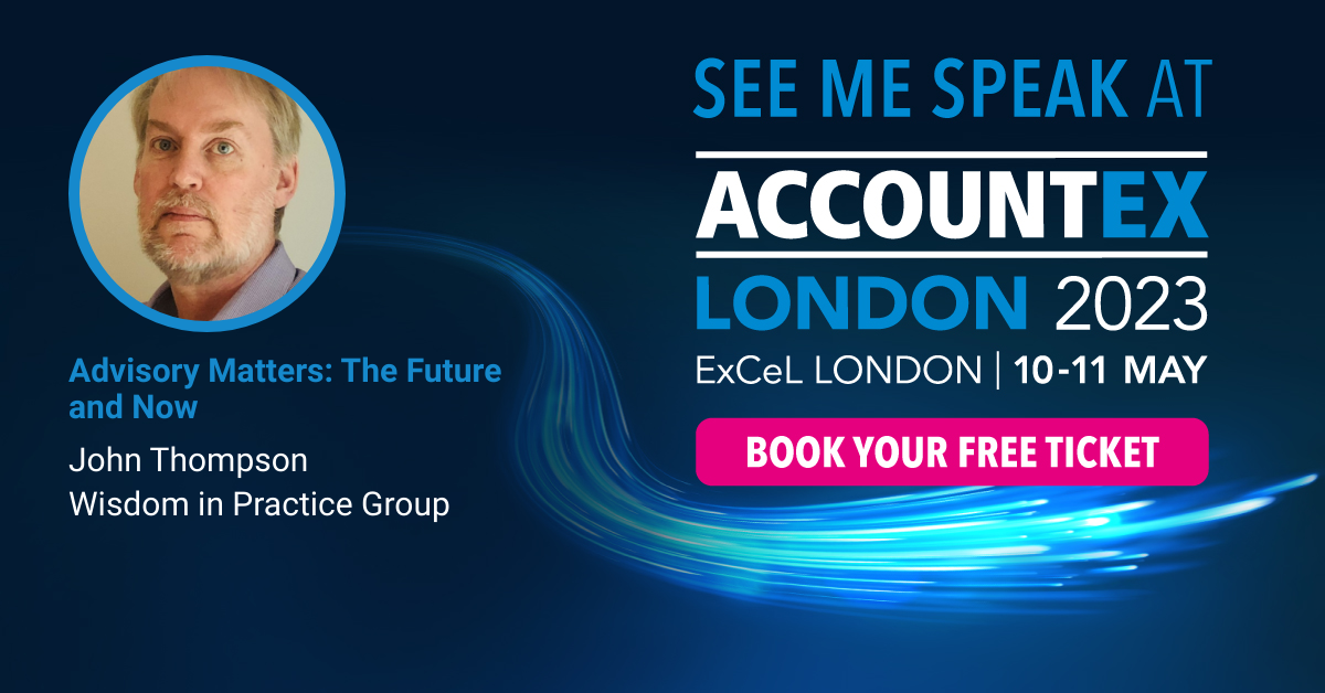 SEE ME SPEAK AT ACCOUNTEX - Complete Advisory Solution